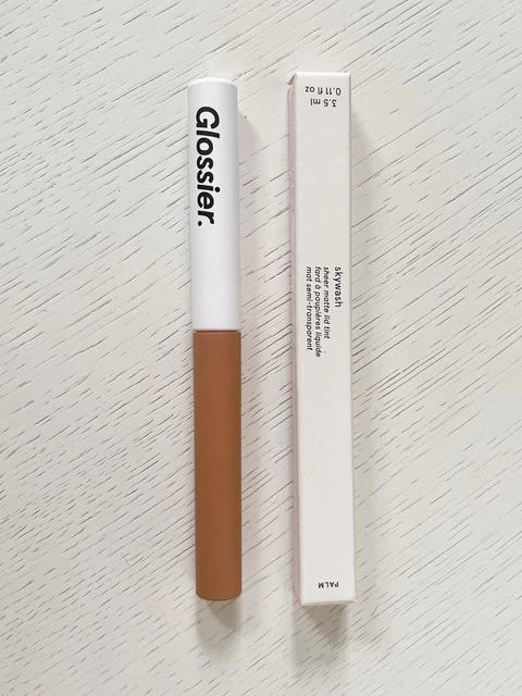 GLOSSIER SKYWASH SHEER Matte Lid Tint in Palm BRAND NEW IN BOX RRP £18 ...