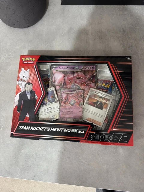 POKEMON TEAM ROCKET’S Mewtwo Ex Box Destined Rivals - BRAND NEW SEALED ...