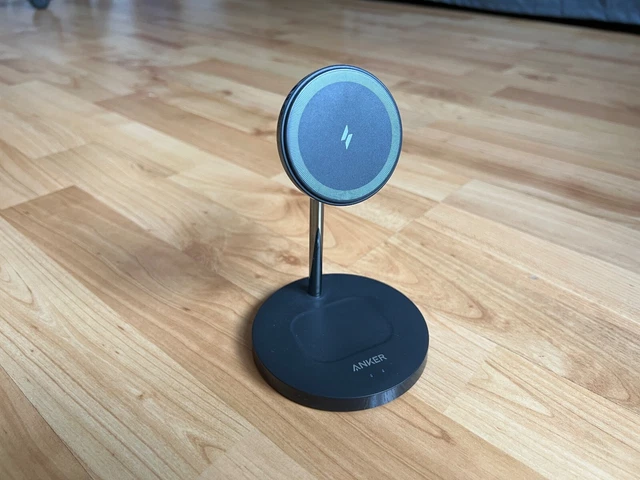 ANKER POWERWAVE 2-IN-1 Magnetic Stand, Kabellose Ladestation, MagSafe ...