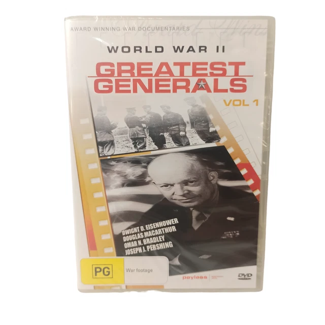 WORLD WAR II Greatest Generals Vol. 1 DVD War Military WW2 Documentary ...