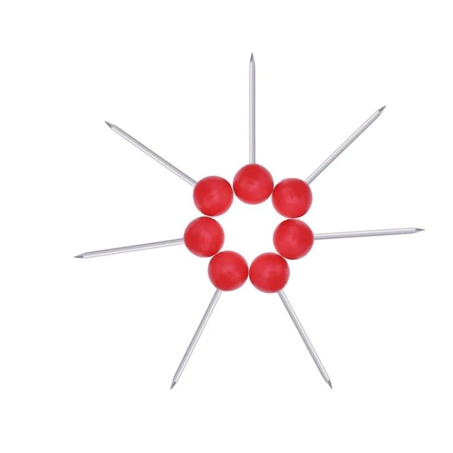 300 PIECES/BOX PLASTIC Round Head Pin $8.43 - PicClick AU