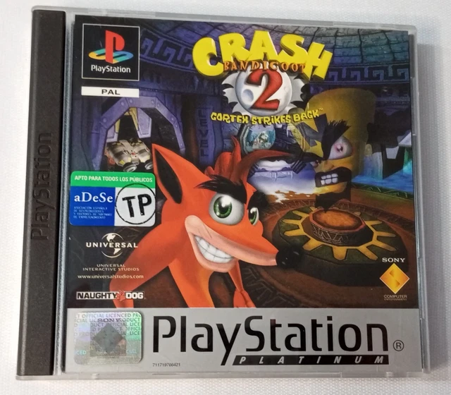 CRASH BANDICOOT 2: Cortex Strikes Back (Playstation/Ps1) - Pal España - Platinum EUR 49,95 ...