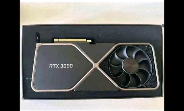RTX 3090 24GB Nvidia GeForce Founders Edition FE Graphics card £418.73 ...