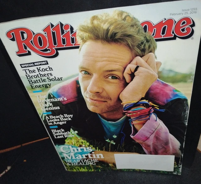ROLLING STONE MAGAZINE Issue 1255 February 25, 2016 Chris Martin £14.19 ...