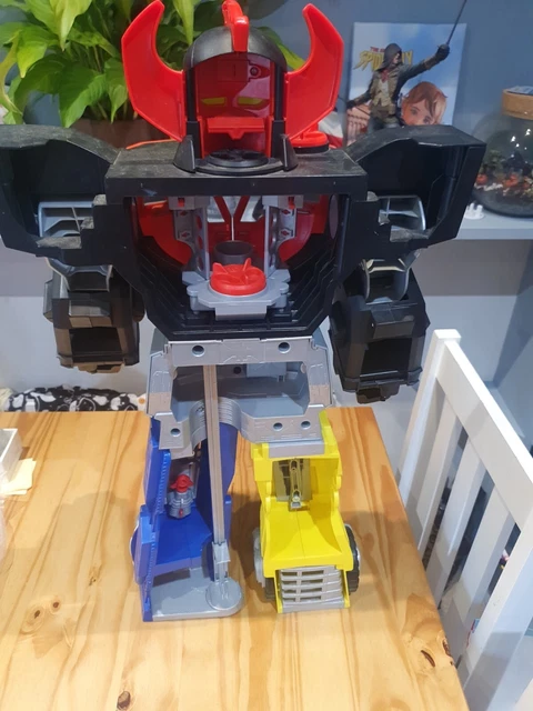 POWER RANGERS MORPHIN Grande Megazord Fisher Price Imaginext Giocattolo ...