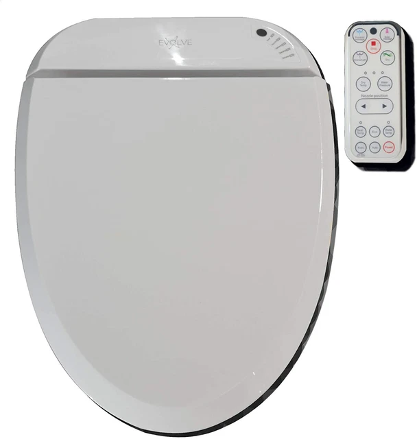 SMART BIDET INTELLIGENT Heated Clean Dry Toilet Seats remote control by ...