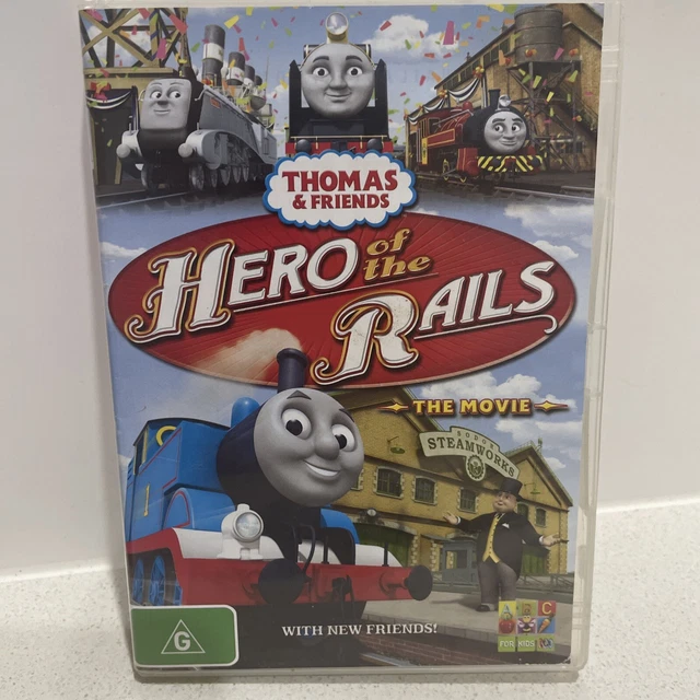 THOMAS & FRIENDS Hero of the Rails DVD Reg 4 ABC For Kids Fast Post $7. ...