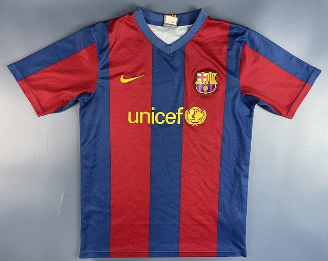BARCELONA 2007/2008 HOME Football Shirt Nike Soccer Jersey Size Xl 13/ ...