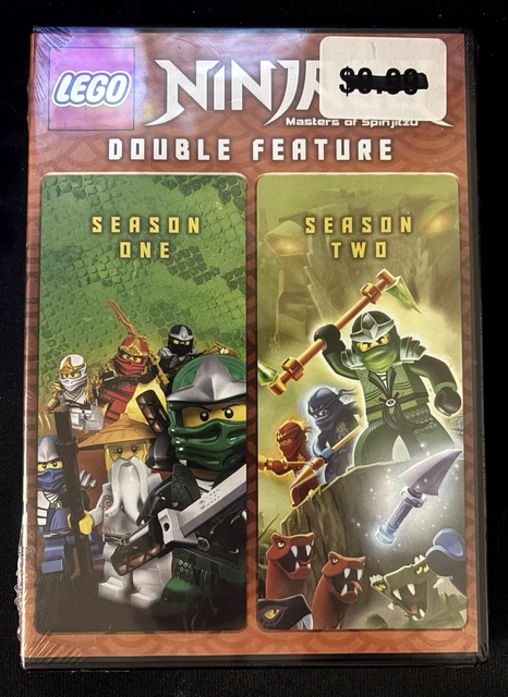 LEGO NINJAGO MASTERS of Spinjitzu Double Feature Season One & Two 4 ...