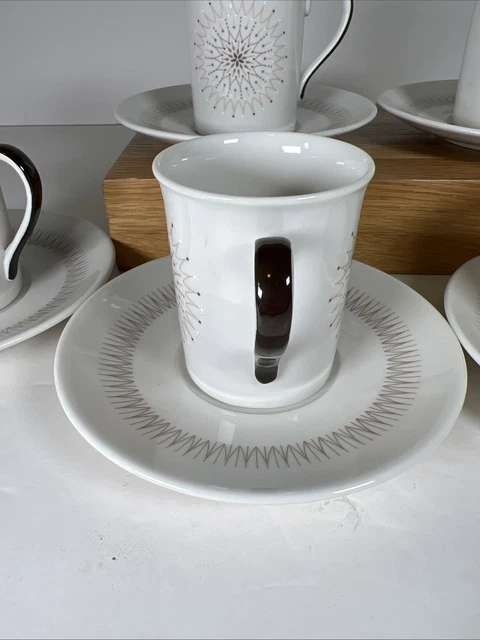 ROYAL DOULTON - Morning Star - 6 x Demitasse / Espresso / Coffee Cups ...