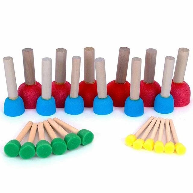 SET DE PORTE en mousse assortiment-éponge peinture stippler 24/pkg ...