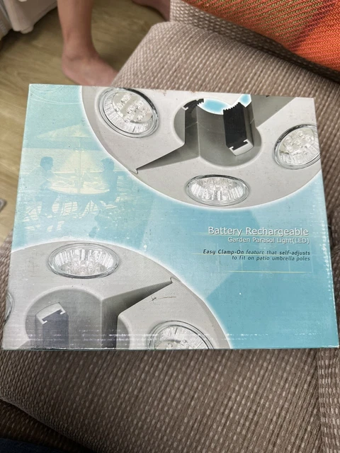 LED UMBRELLA LIGHT, never used, box opened to take pics. £25.00 ...