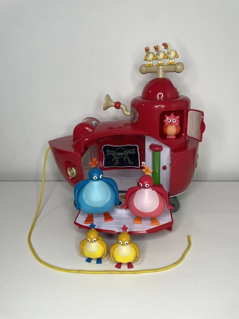 CBEEBIES TWIRLYWOOS BIG Red Boat Playset Lights Sounds Character ...