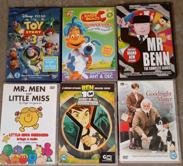 CHILDREN'S DVD BUNDLE £2.22 - PicClick UK