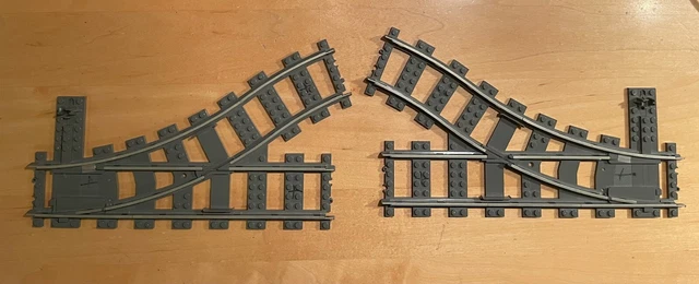 LEGO® EISENBAHN 9V 4531 Weichenpaar, Stellhebel abgebrochen ...