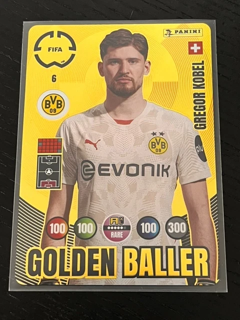 PANINI ADRENALYN XL FIFA Club World Cup 2025 Golden Baller Gregor Kobel ...