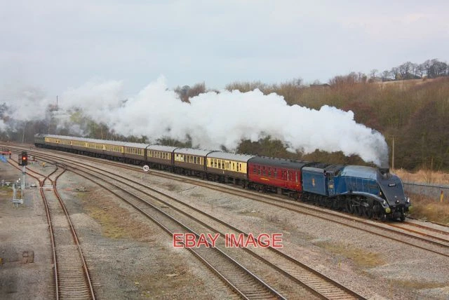 PHOTO LNER Class A4 Loco 60007 Clay Cross Junction Steam Train Near ...