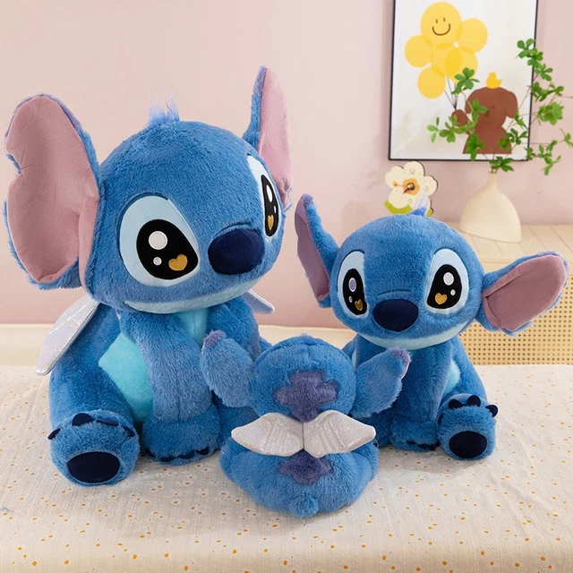 ANGEL STITCH PLUSH Toy Large Size Fluffy Bear Collectible Gift For Kids ...