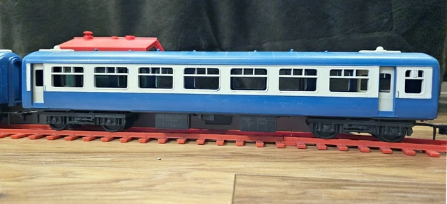 TRIANG/ROVEX O GAUGE Blue BR Livery Big Big Train RV257 Coach £20.00 ...