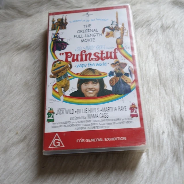 PUFNSTUF MOVIE 1970 Vhs Vintage PUFNSTUF Movie VHS 70s Vintage ...
