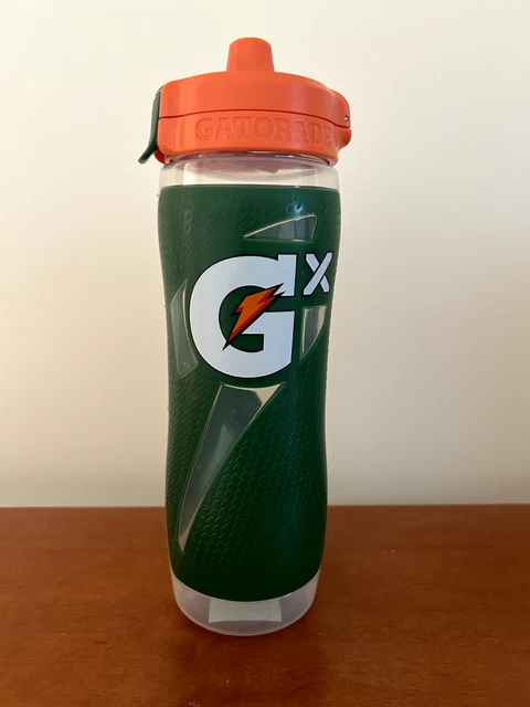 AFL X GATORADE Gx Sports Drink Bottle EASY GRIP 887mL Green (Adelaide ...
