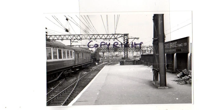 RAIL PHOTO LNER GCR Guide Bridge station Manchester Gorton Hyde £2.89 ...