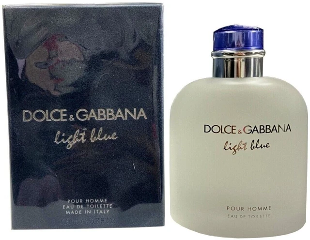 LIGHT BLUE BY Dolce & Gabbana cologne for men EDT 6.7 /6.8 oz New in ...