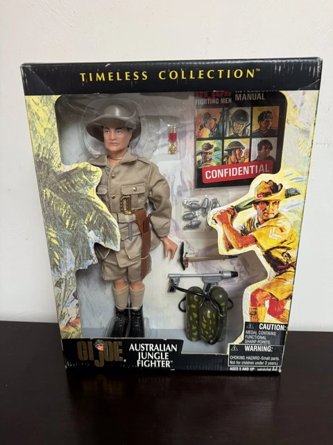 GI JOE TIMELESS Collection AUSTRALIAN JUNGLE FIGHTER 2001 Action Figure ...