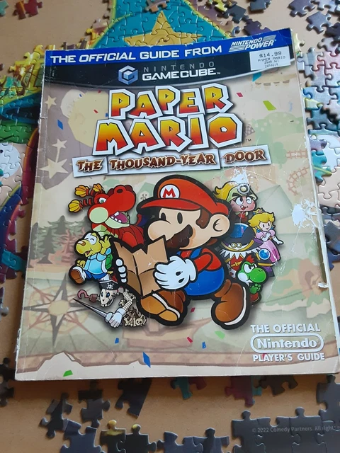 NINTENDO POWER PAPER Mario: The Thousand Year Door Strategy Guide ...