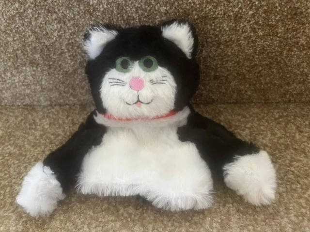 POSTMAN PAT JESS Black White Plush Soft Toy Cat Hand Puppet £10.00 ...