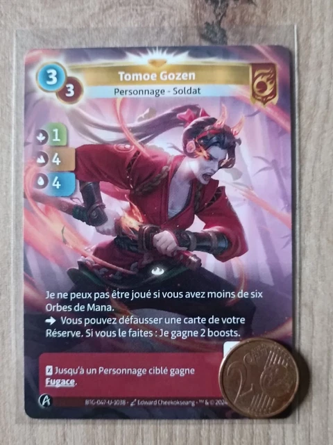 CARTE ALTERED TCG - Tomoe Gozen - Unique - BTG 047 U 1038 - KS édition FR EUR 30,00 - PicClick FR