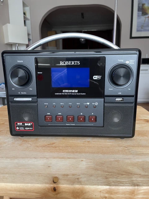ROBERTS STREAM 83I DAB/DAB+/FM RDS and Wi-fi Radio. Preowned. Mint ...