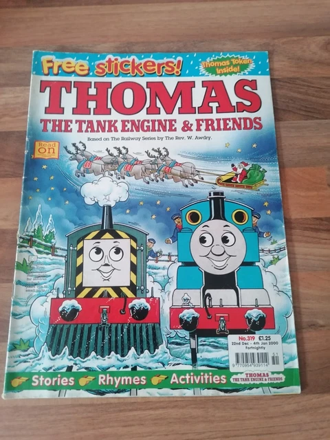THOMAS AND FRIENDS Magazine Comic No 319 Dated 22nd December 2000 £8.00 ...