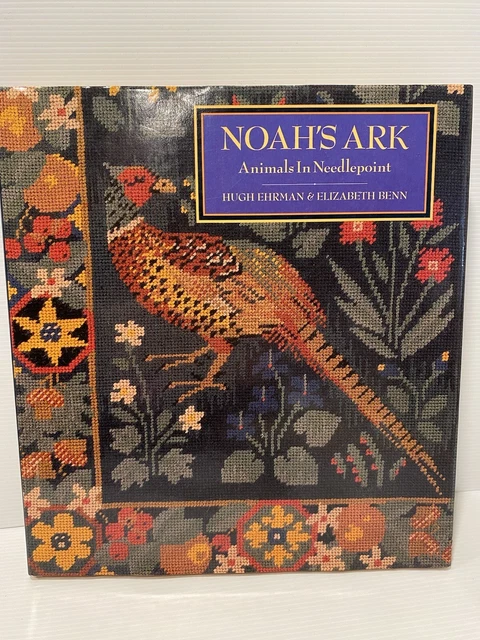 NOAH'S ARK BY Elizabeth Benn Hugh Ehrman Craft Tapestry HB Large Book ...
