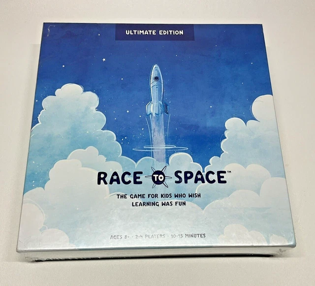 RACE TO SPACE Ultimate Edition Strategy-Based Educational Board Game ...