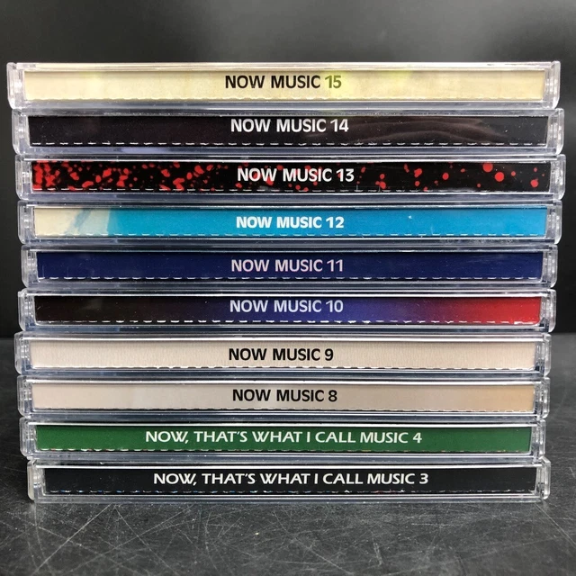 NOW THATS WHAT I Call Music CD Bundle x10 3/4/8/9/10/11/12/13/14/15 80s ...