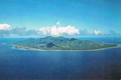 POSTCARD COOK ISLANDS Cook Islands Island Rarotonga Island South Sea ...