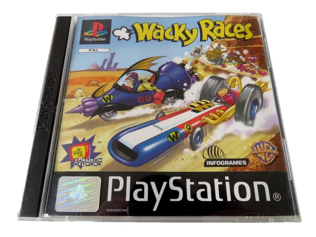 WACKY RACES - Sony Playstation PS1 Complete With Manual £15.95 ...