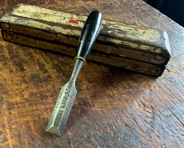 VINTAGE STANLEY 5001 Bevel Edge Butt Chisel 3/4" Made in England ...