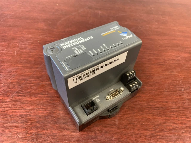 NATIONAL INSTRUMENTS FP-2000 Ethernet Controller Module LabVIEW RT ...