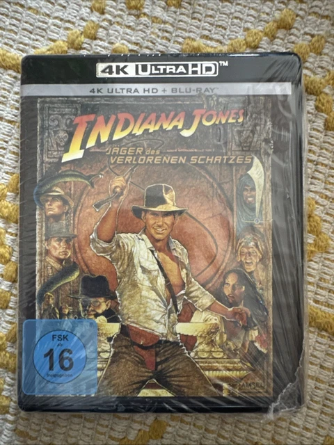 4K + BLU-RAY Indiana Jones: Jäger des verlorenen Schatzes *neu & OVP ...