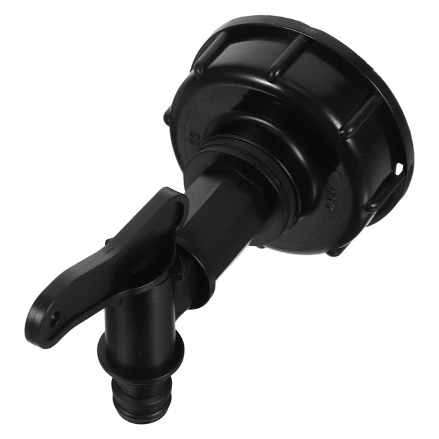 BULKHEAD FITTING SPIGOT for Rainwater Container High Flow Water Valve ...