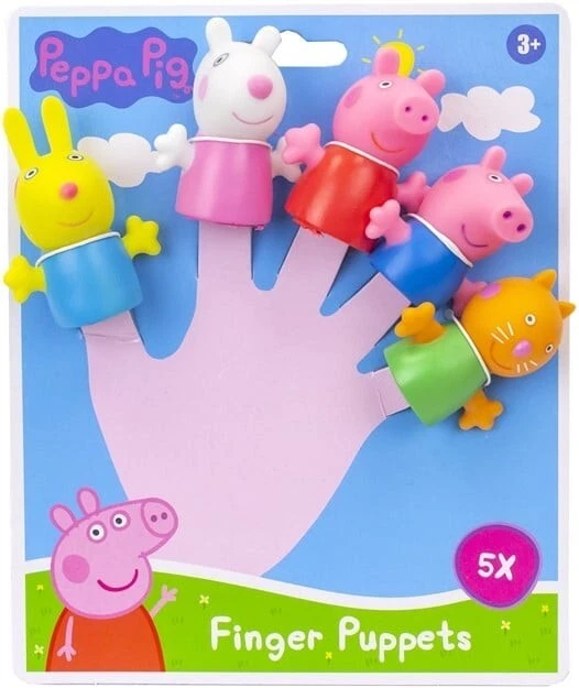 PEPPA PIG FINGER Puppets Marionette Da Dito EUR 8,00 - PicClick IT