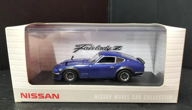 VOITURE À L'ÉCHELLE 1/43 de Kyosho Nissan Fairlady Z S30 Street Blue EUR 161,86 - PicClick FR
