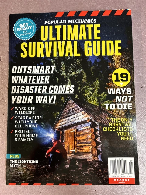 POPULAR MECHANICS&ULTIMATE SURVIVAL Guide"Outsmart Disasters,Survival ...