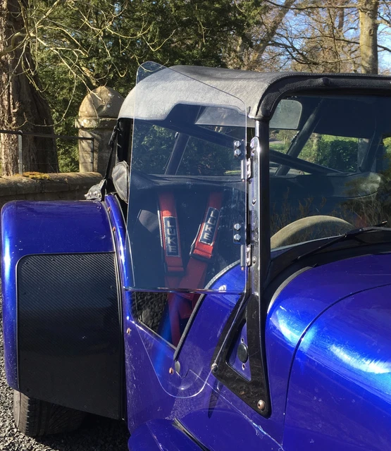WIND DEFLECTORS & HINGES Caterham 7 DAX SUPER SEVEN LOTUS 7 MK KITCAR £ ...