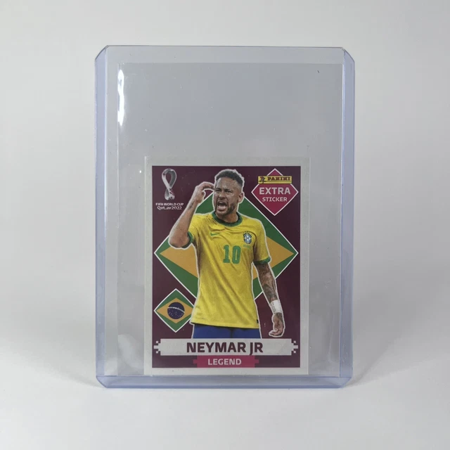 PANINI QATAR 2022 World Cup Neymar Jr Extra Sticker Base GM £8.50 ...