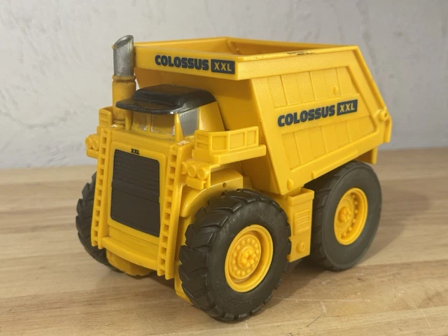 DISNEY PIXAR CARS COLOSSUS XXL Car Chomping Dump Truck Micro Drifters ...