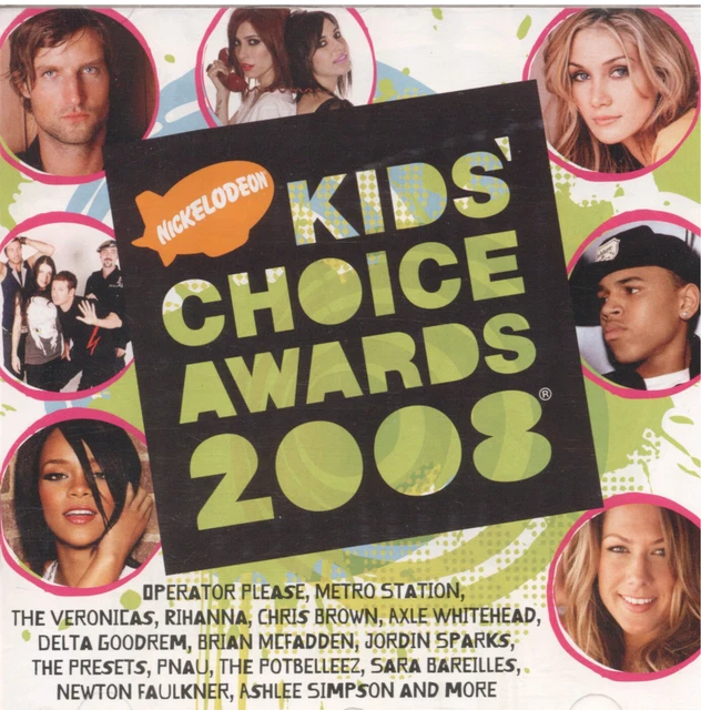 NICKELODEON KIDS' CHOICE Awards 2008 Kylie Britney eyc CD $9.95 ...