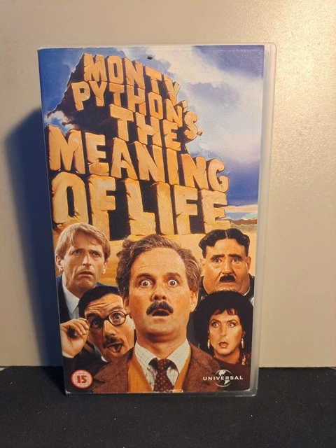 MONTY PYTHON'S THE Meaning Of Life - VHS 1983 - Classic 80's movie $3. ...